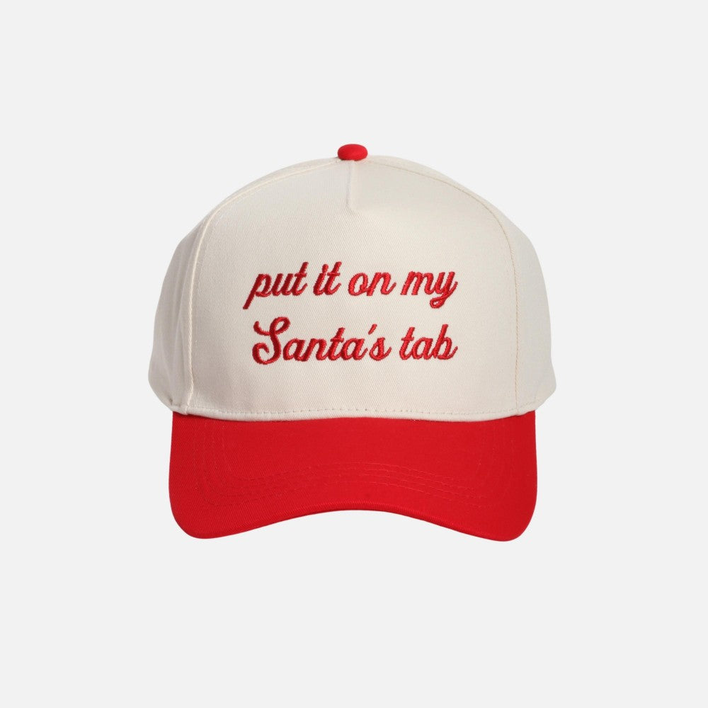 Put It On Santa's Tab | Red – Bellisima by Ashley Maria